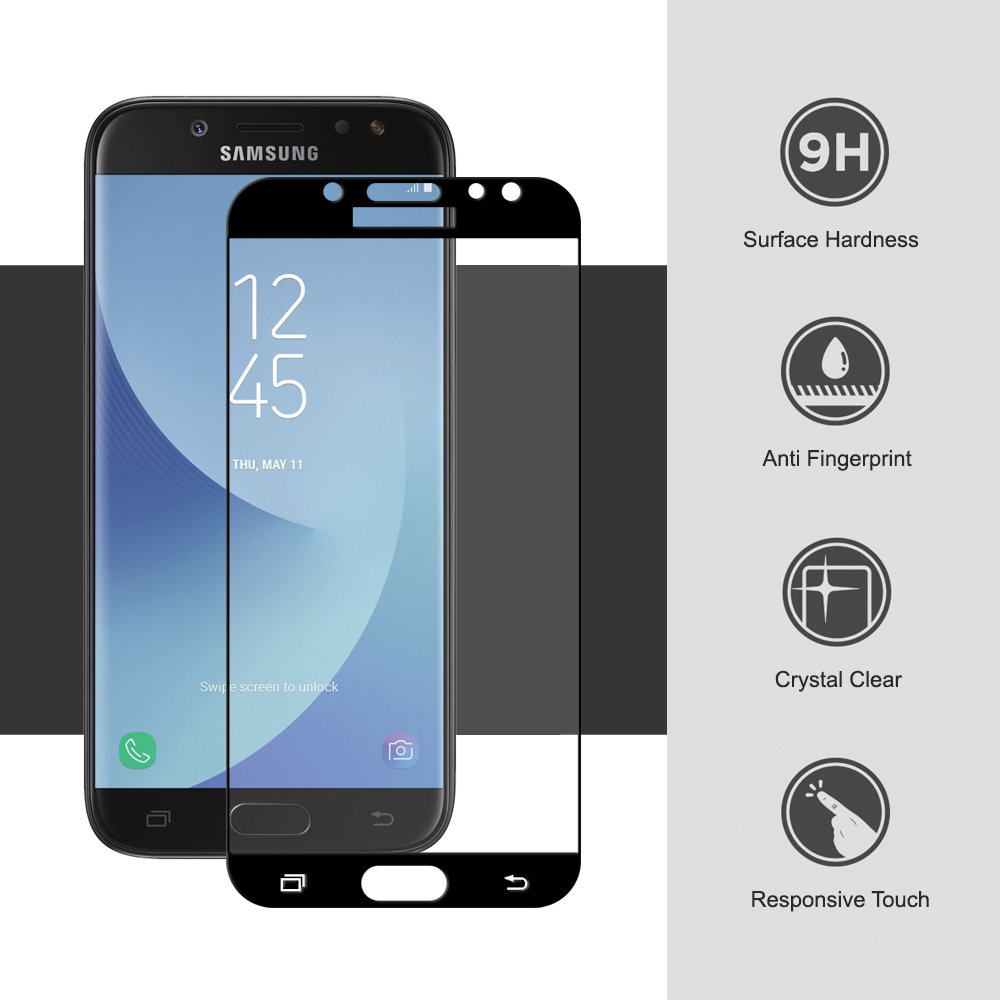 Full Tempered Glass Screen Protector for Samsung Galaxy J5 Pro